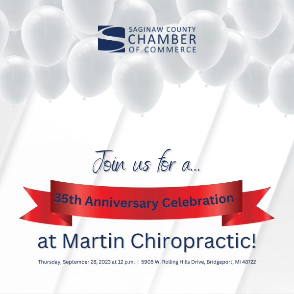 Ribbon Cutting: Martin Chiropractic | Saginaw County Chamber of ...
